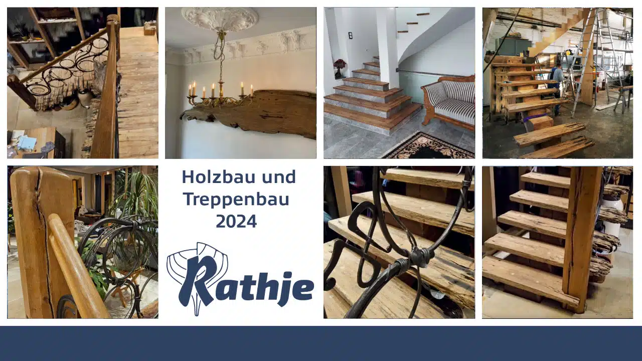 Treppenbau und Holzbau bei der Rathje-Werft in Kiel - Yachthafen und ...